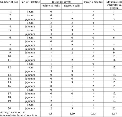 Results Of The Immunohistochemical Examinations Ihc Of The