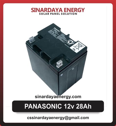 Jual Aki Vrla Panasonic V Ah Aki Kering Panasonic