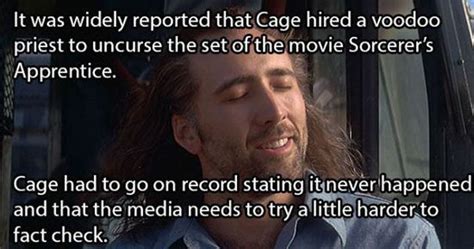 25 Shocking Facts About Nicolas Cage 25 Pics