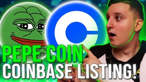 Pepe Coin Holders Get Ready Coinbase Listing Pepe Price Prediction Youtube