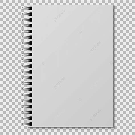 Blank Notebook Mockup Vector Hd Images Realistic Notebook Blank Notepad Mockup View Binder