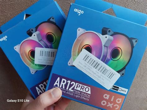 Ventoinha Aigo AR12PRO 120mm ARGB - Peças de Hardware - Parque de ...