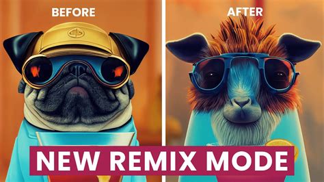 Midjourneys NEW Remix Mode Is AMAZING YouTube