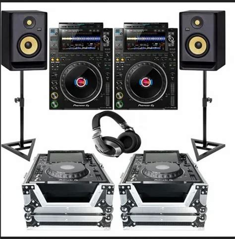 New Pioneer Dj Set 2x Cdj 3000 Players Controller Djm V10 Lf Mixer
