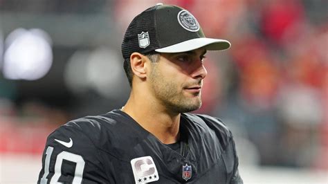 Qb Jimmy Garoppolos Time With Raiders Expected To End Soon Yardbarker