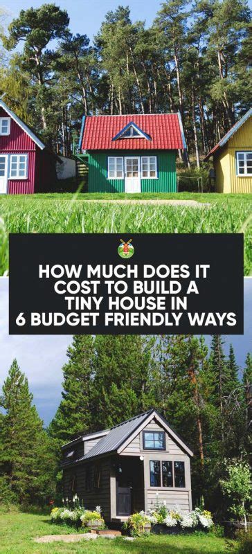 how much does it cost to build a tiny house