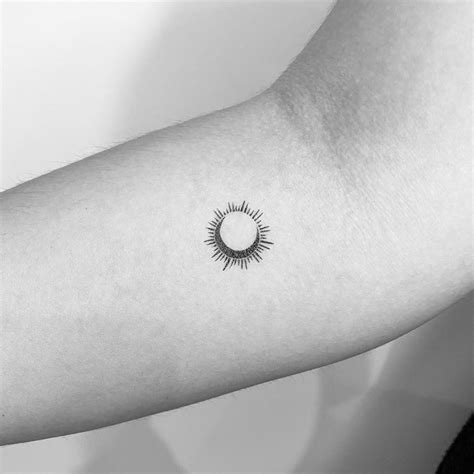 Eclipse Temporary Tattoo Set Of 3 Etsy