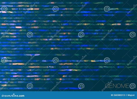 Big Genomic Data Visualization Stock Vector Illustration Of Graphic