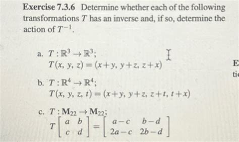 Exercise Determine Whether Each Of The Chegg