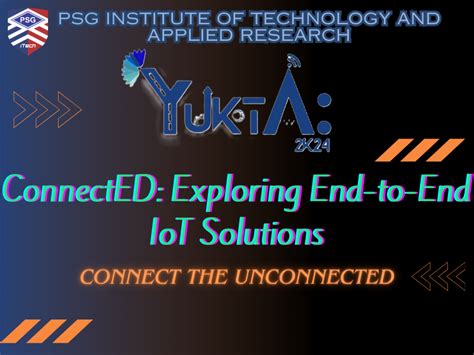 Connected Exploring End To End Iot Solutions 2024 Psg Institute Of Technology And Applied