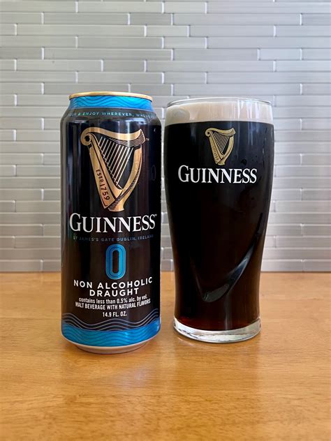 Guinness Non Alcoholic Stout Is Now Available In The United States BREWPUBLIC