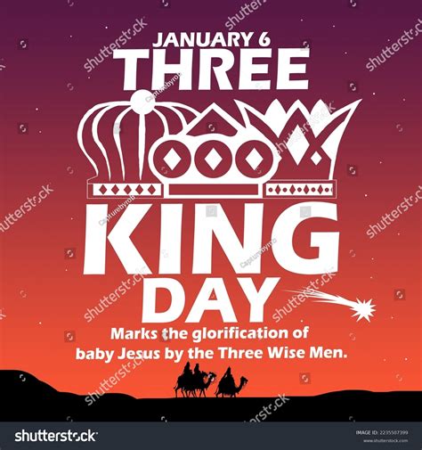 Three King Crowns Icon Bold Text Stock Vector Royalty Free 2235507399
