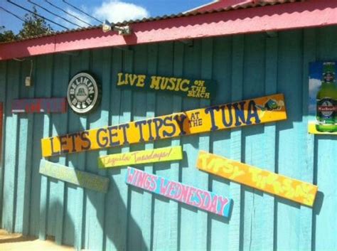 Tipsy Tuna Good Times Highway Signs Wing Wednesday