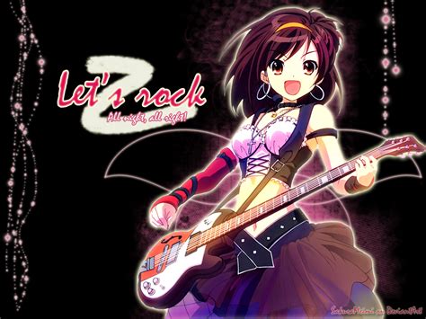 Guitar Anime Girl Msyugioh123 Photo 32707585 Fanpop