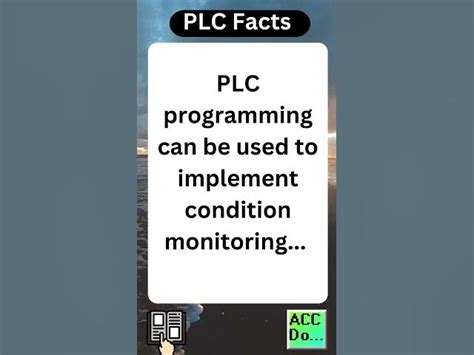 PLC Facts Implement Condition Monitoring