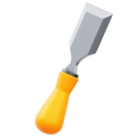 Chisel 3d Illustration Download On Iconfinder
