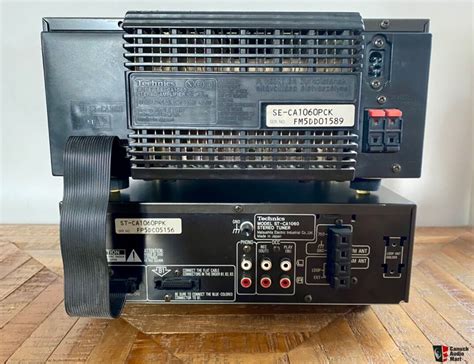 Technics Se Ca St Ca Photo Canuck Audio Mart