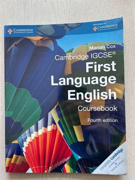 [igcse] Cambridge First Language English Coursebook 興趣及遊戲 書本 And 文具