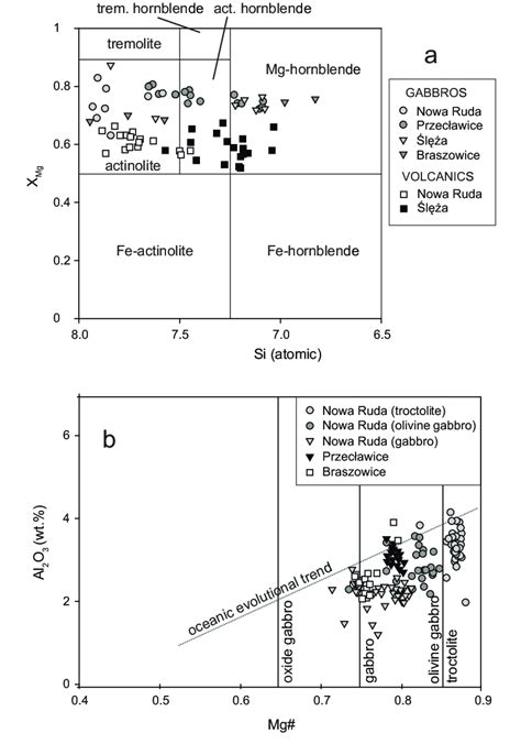Chemical Compositions Of Amphibole And Clinopyroxene From The Mafic