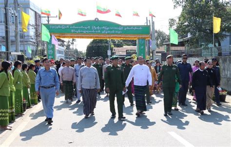 ၇၈ နှစ်မြောက်တပ်မတော်နေ့ကို ကြိုဆိုဂုဏ်ပြုသောအားဖြင့် မြစ်ကြီးနားမြို့