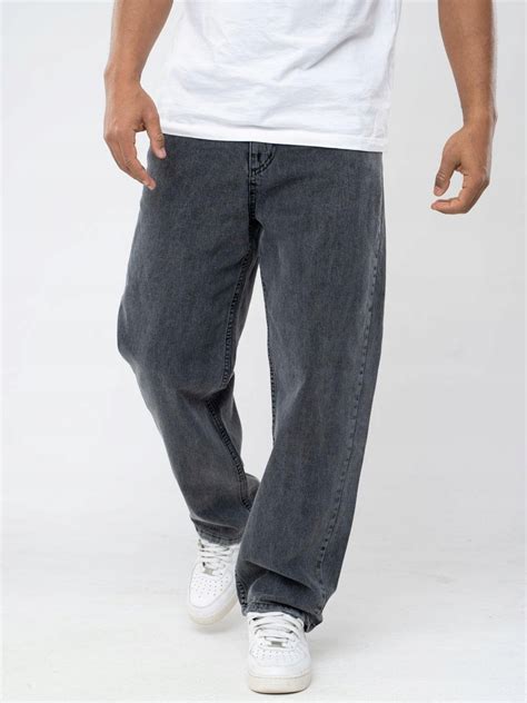 jeansy baggy męskie