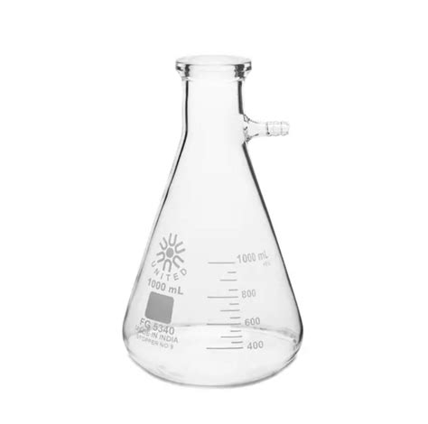 United Scientific Supplies Borosilicate Glass Filtering Flask Medex United Scientific Supplies Borosilicate Glass Filtering Flask Medex