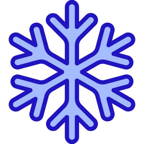 Snowflake Retro Neon Lineal Color Icon