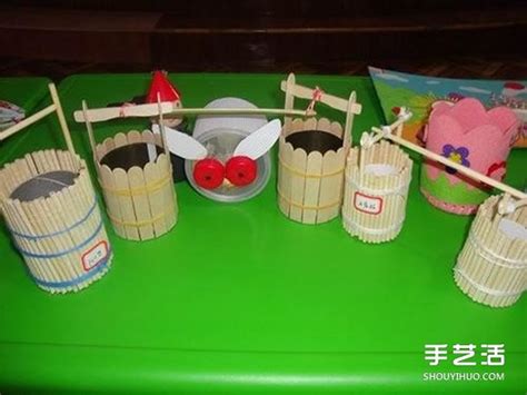幼儿废品手工制作大全 简单又漂亮废物利用手工制作作品巧艺网