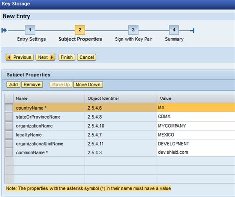 sap generate public certificate from private key intonew