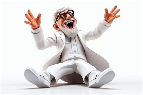 El arte del modelado 3d creando un personaje único e innovador Foto