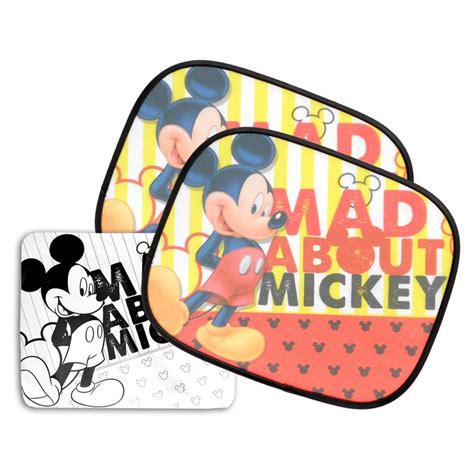 Mickey Mouse Uv Car Sun Shades Pack Of 2 8430957089803 Character