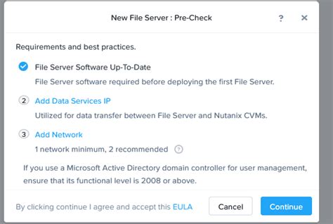 Nutanix File Setup VBrainstorm Com