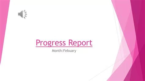 PPT Progress Report PowerPoint Presentation Free Download ID 2070467