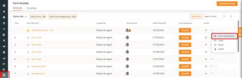 New UI And New Sections In Form Settings InsuredMine CRM