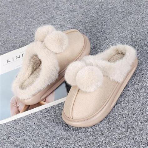 블로썸스틸 Nk 방울슬13번 앞막힌 푹신한 키높이 발볼넓은 여자 퍼 털 명품 뮬 블로퍼 사무실 회사 호텔 거실 슬리퍼 선물