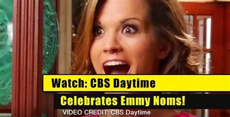 Cbs Daytime Celebrates Its 70 Daytime Emmy Nominations