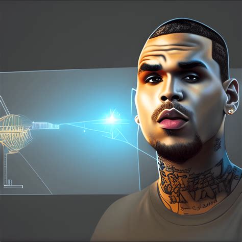 Chris Brown Color Joy Global Illumination Ray Tracing HDR Fanart