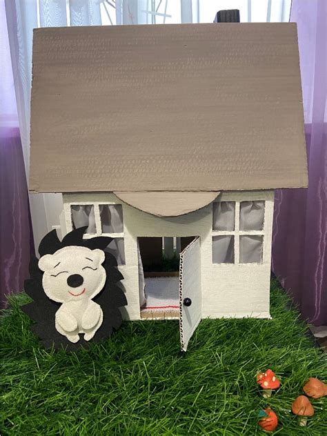 Проект Будиночок з картоної коробки