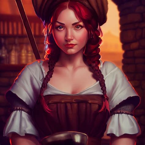 Fantasy Tavern Wench