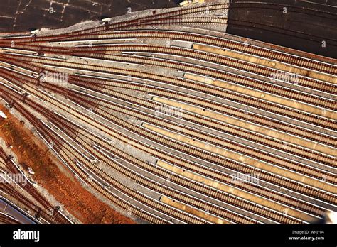 Aerial View Railway Hi Res Stock Photography And Images Alamy
