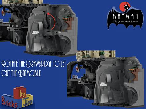 Lego Micro Btas Batcave And Wayne Manor Rdcau