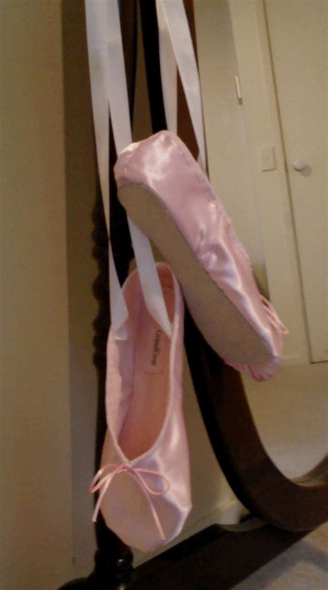 Pink Satin Ballet Slippers Adults Sizes Full Sole Etsy
