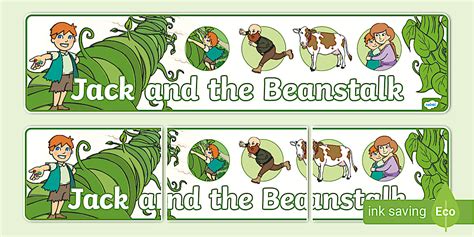 Jack And The Beanstalk Display Banner Twinkl