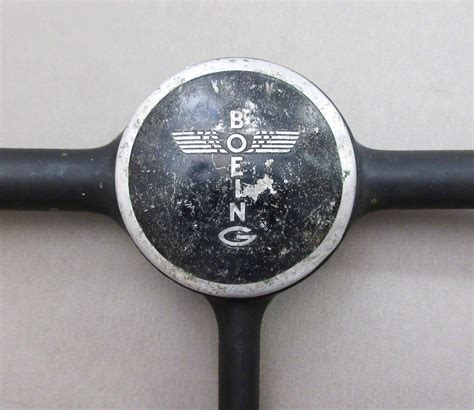 Boeing B 17 Control Wheel And Cap Sold J Mountain Antiques