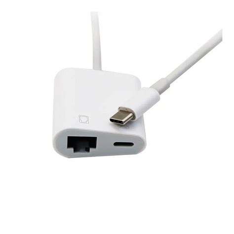 Cabo Adaptador Usb Tipo C Para Rj Com Carregamento W Ponto Do Nerd A Loja Nerd