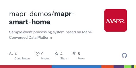 Github Mapr Demosmapr Smart Home Sample Event Processing System Based On Mapr Converged Data