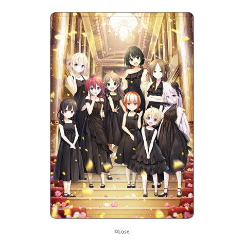 キャラクリアケースLose Last Concert01 メインビジュアル イラスト アニメキャラクターコラボグッズのECならeeo