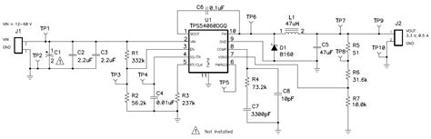 Tps54060 Configuring Evm For 39 V Output Temperature Compensation Power Management Forum