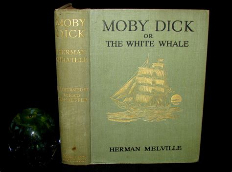 1930 Rare Book Moby Dick Or The White Whale By Herman Melville Illu