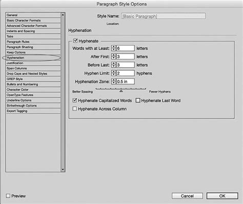 hyphenation and justification in indesign book design made simple